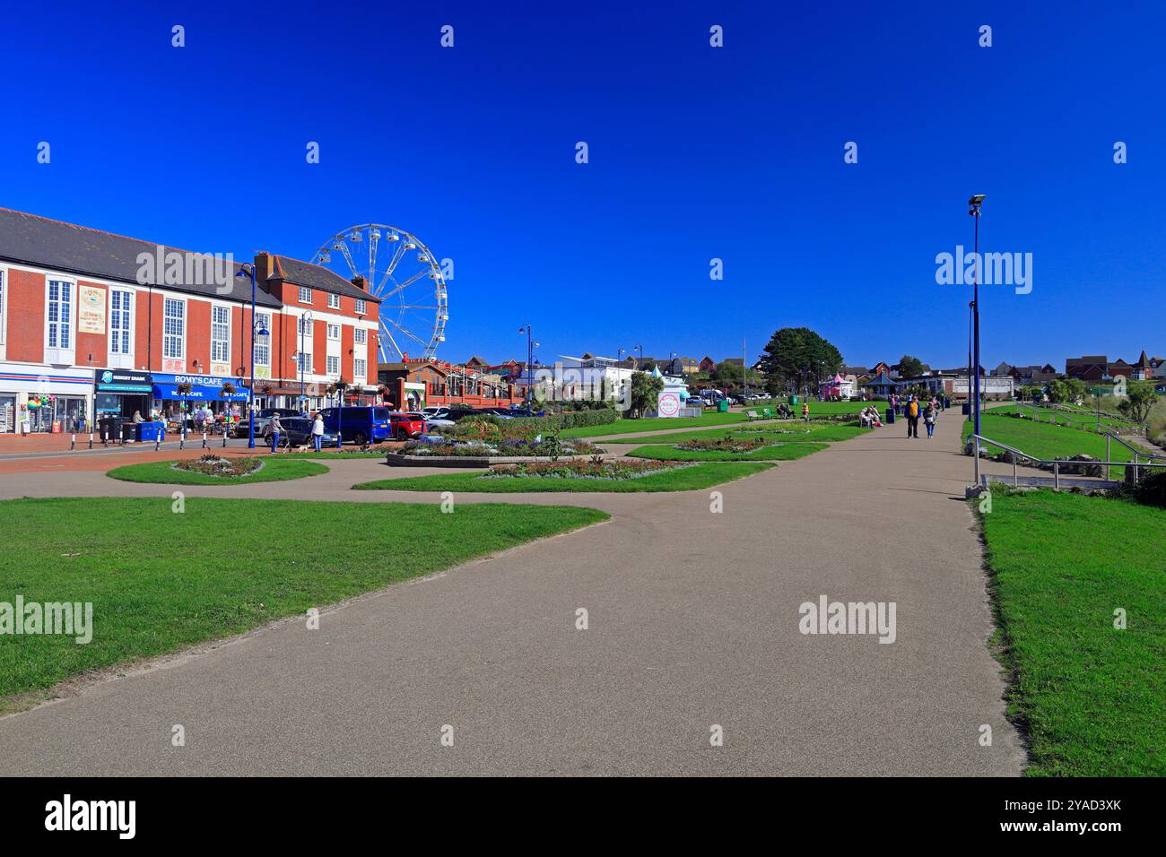 The promenade at Barry Island, South Wales, UK. Taken October 2024 ...