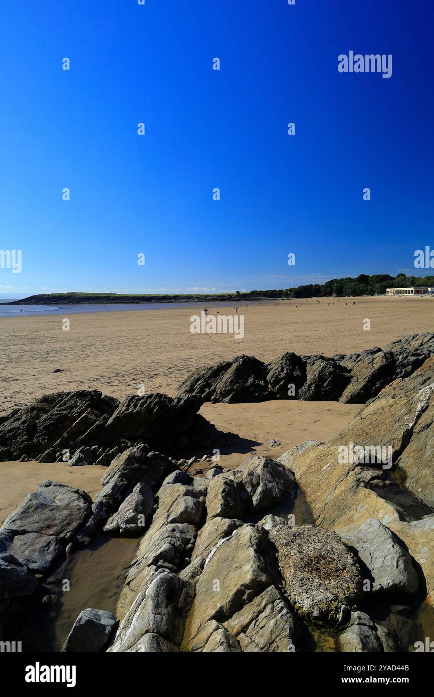 Whitmore Bay, Barry Island, South Wales, UK. Taken October 2024 Stock ...