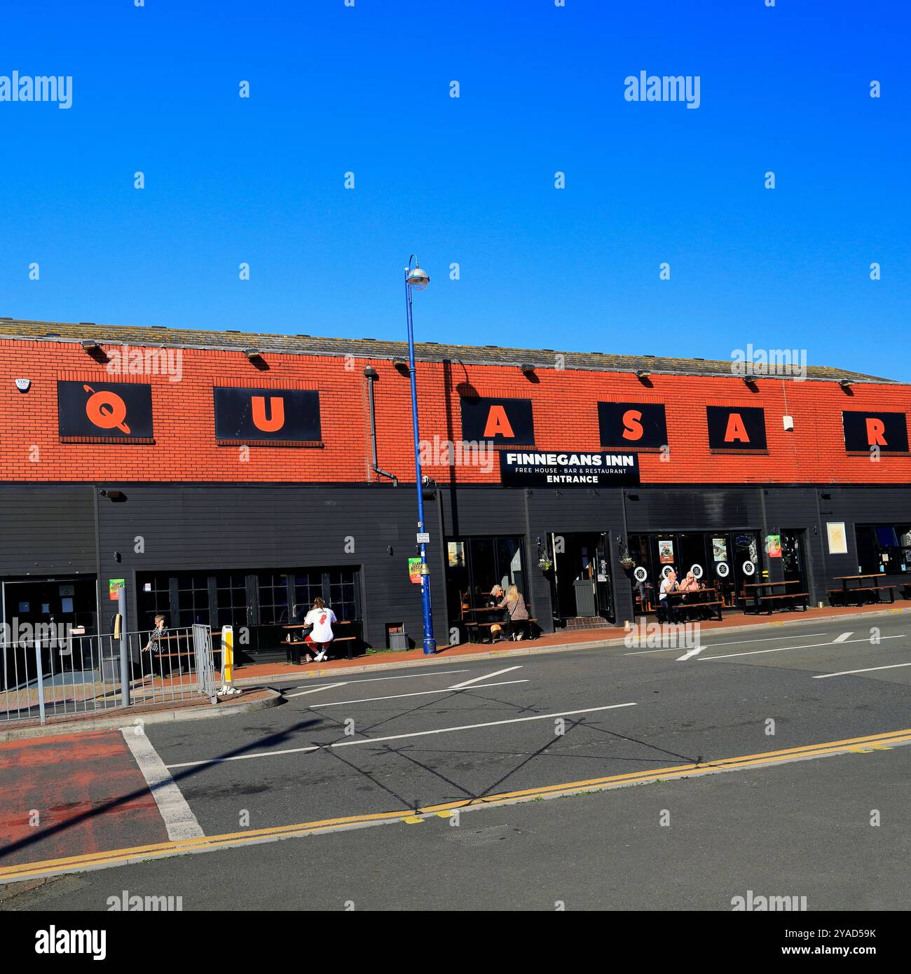 Quasar games venue, Barry Island, South Wales, UK. Taken October 2024 ...