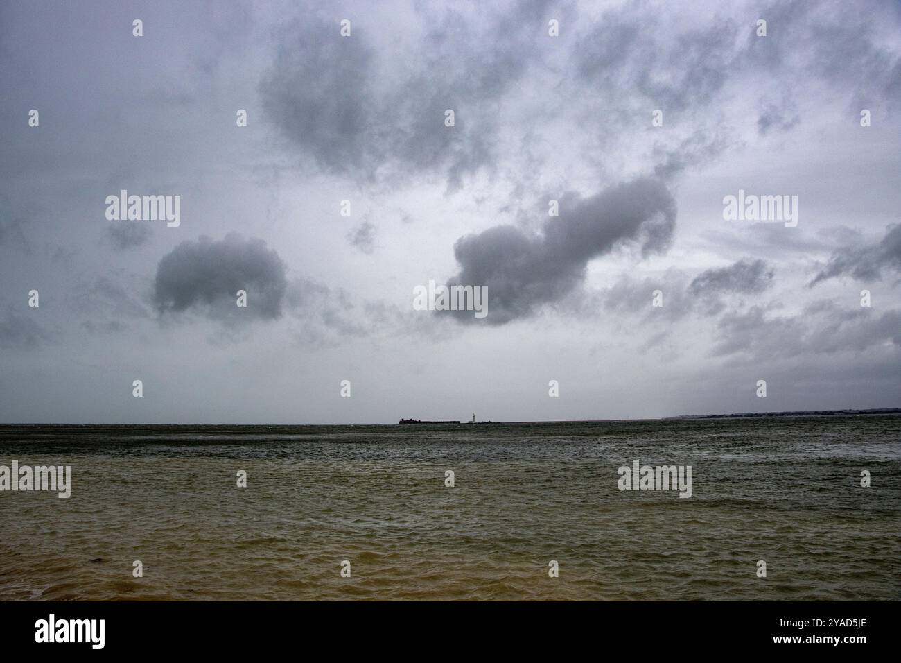 Hurst Point Lighthouse in summer sunshine Stock Photo - Alamy