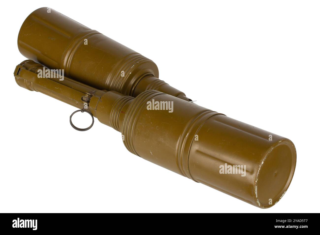 Anti tank handheld shaped charge grenades. Isolated on white background ...