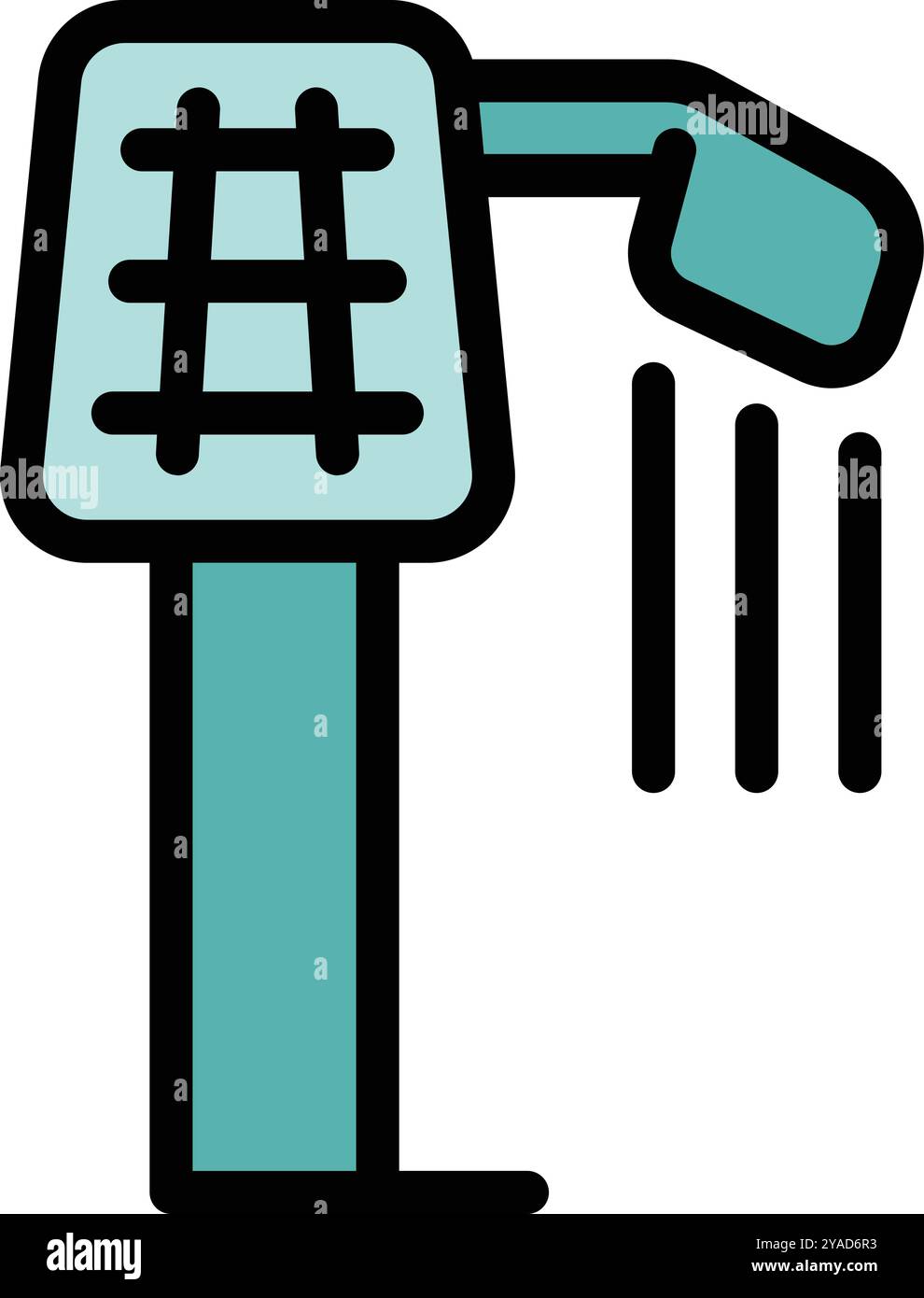 Solar panel generating electricity for a city street light, using ...