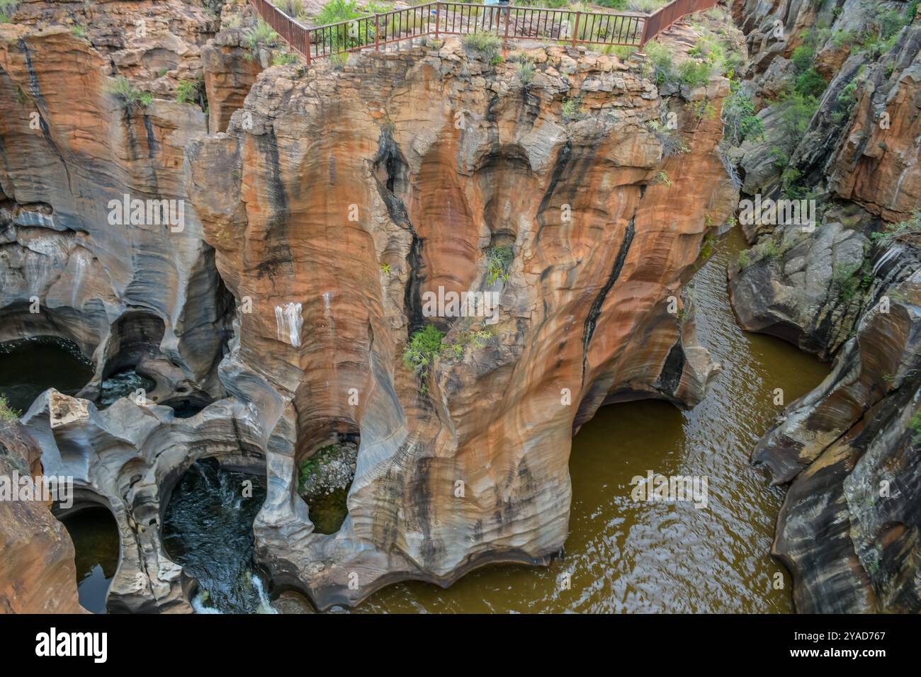 Bourke's Luck Potholes in Graskop, Mpumalanga - geological attraction ...