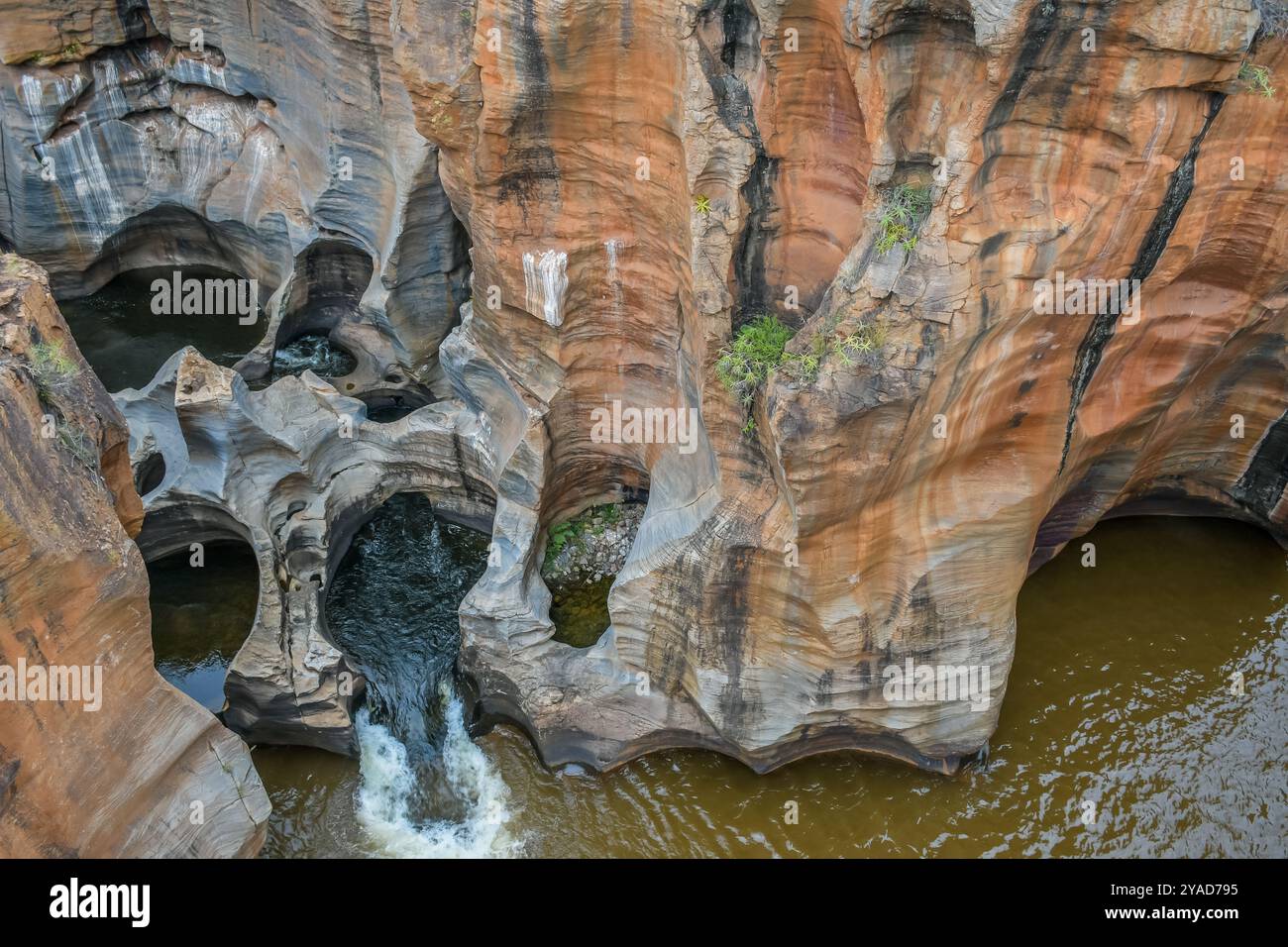 Bourke's Luck Potholes in Graskop, Mpumalanga - geological attraction ...