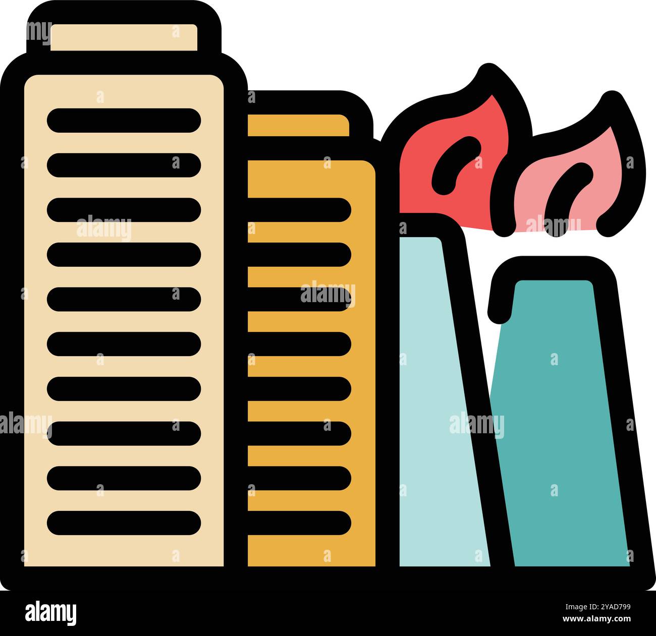 Carbon dioxide emitting Stock Vector Images - Alamy