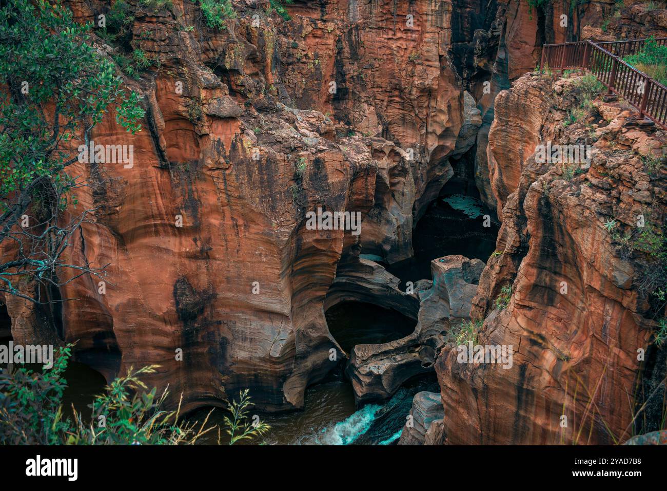 Bourke's Luck Potholes in Graskop, Mpumalanga - geological attraction ...