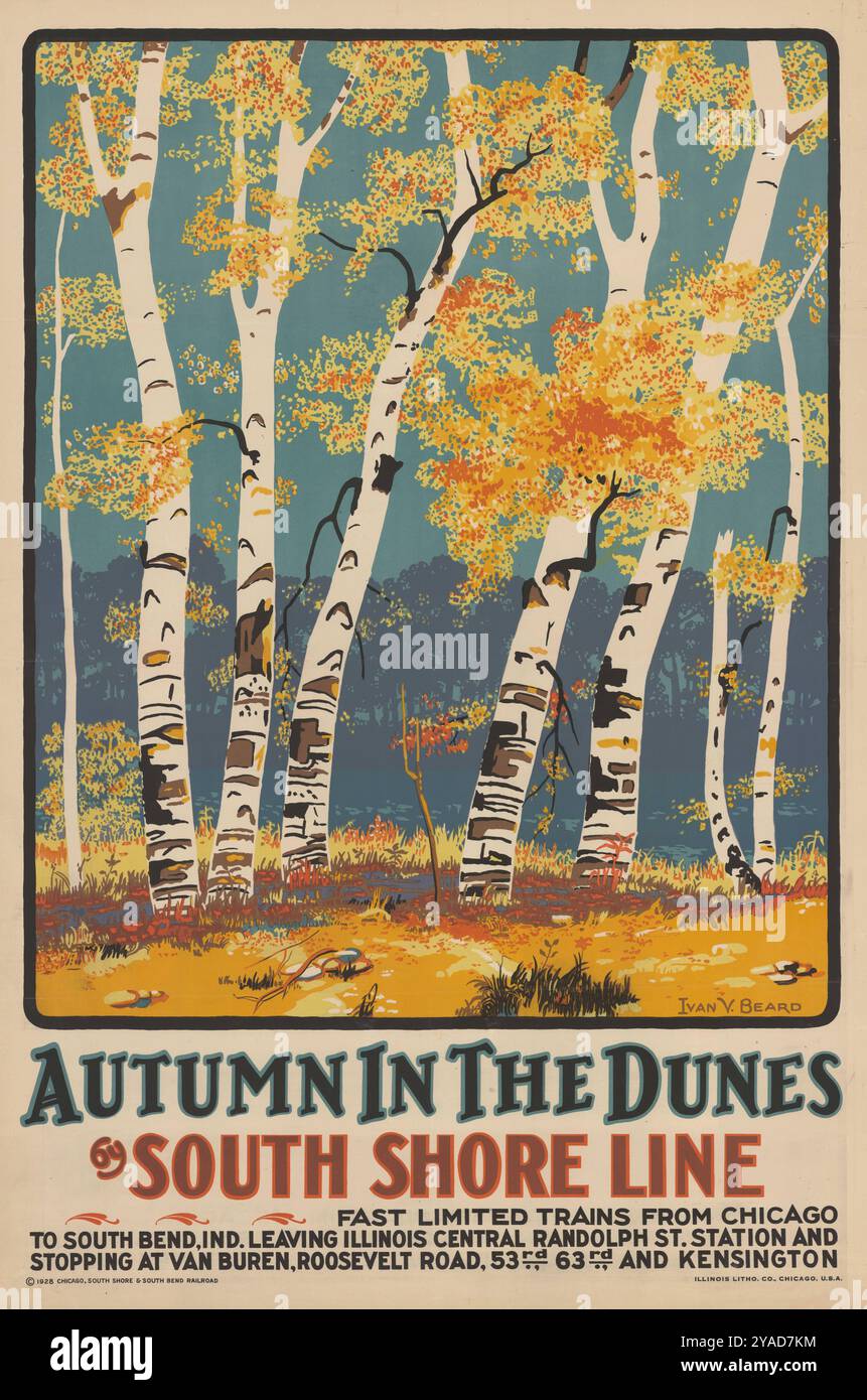 Autumn in the Dunes, In the Indiana Dunes National and State Parks ...