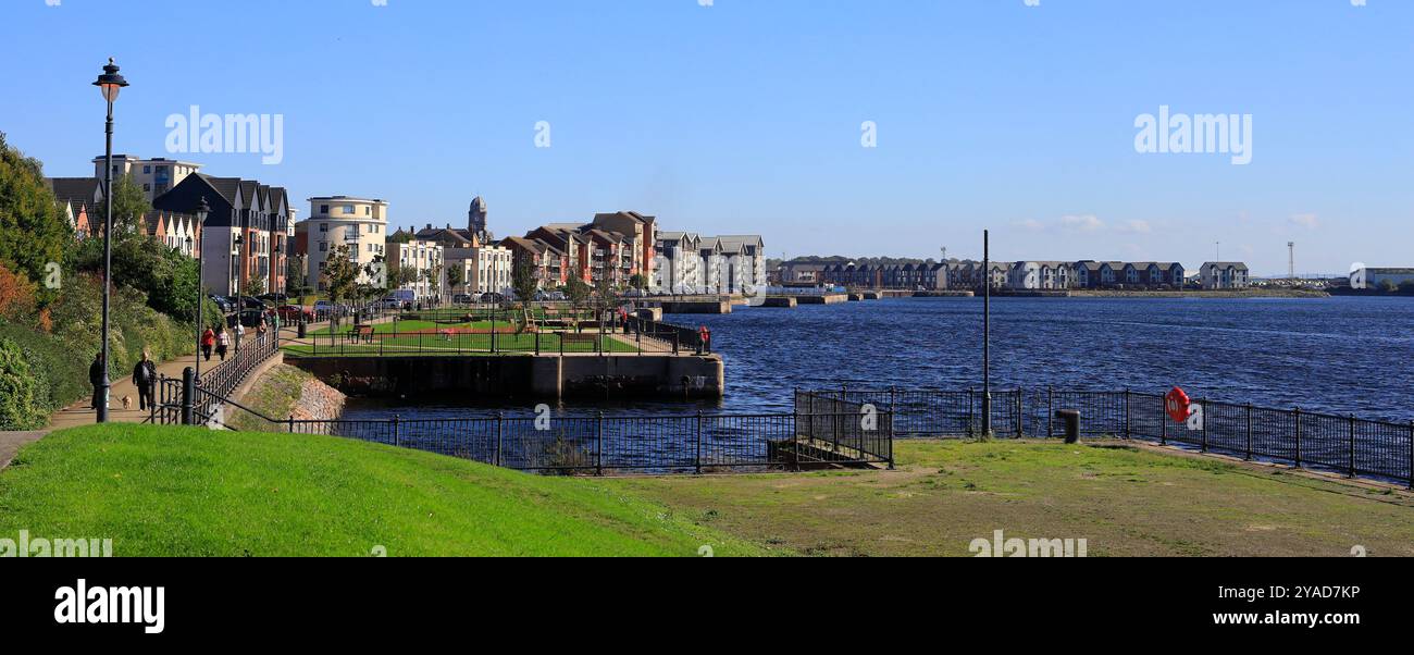 Old Barry Dock area, Barry, South Wales, UK. Taken October 2024 Stock ...