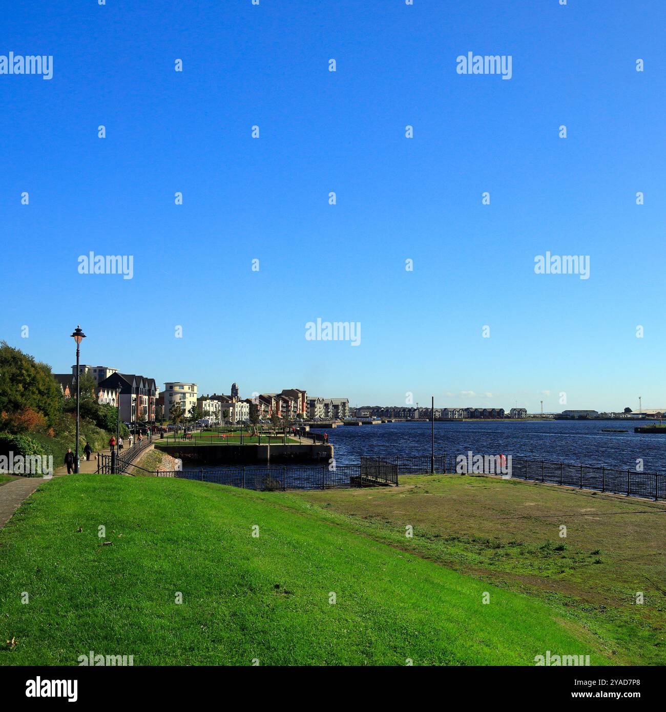 Old Barry Dock area, Barry, South Wales, UK. Taken October 2024 Stock ...