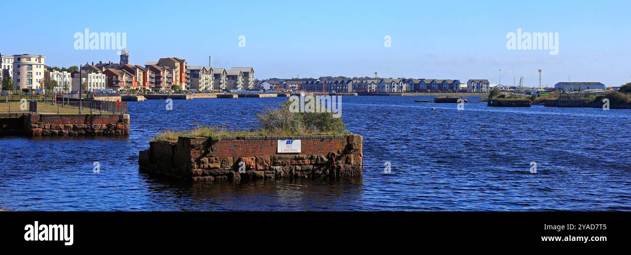 Old Barry Dock area, Barry, South Wales, UK. Taken October 2024 Stock ...