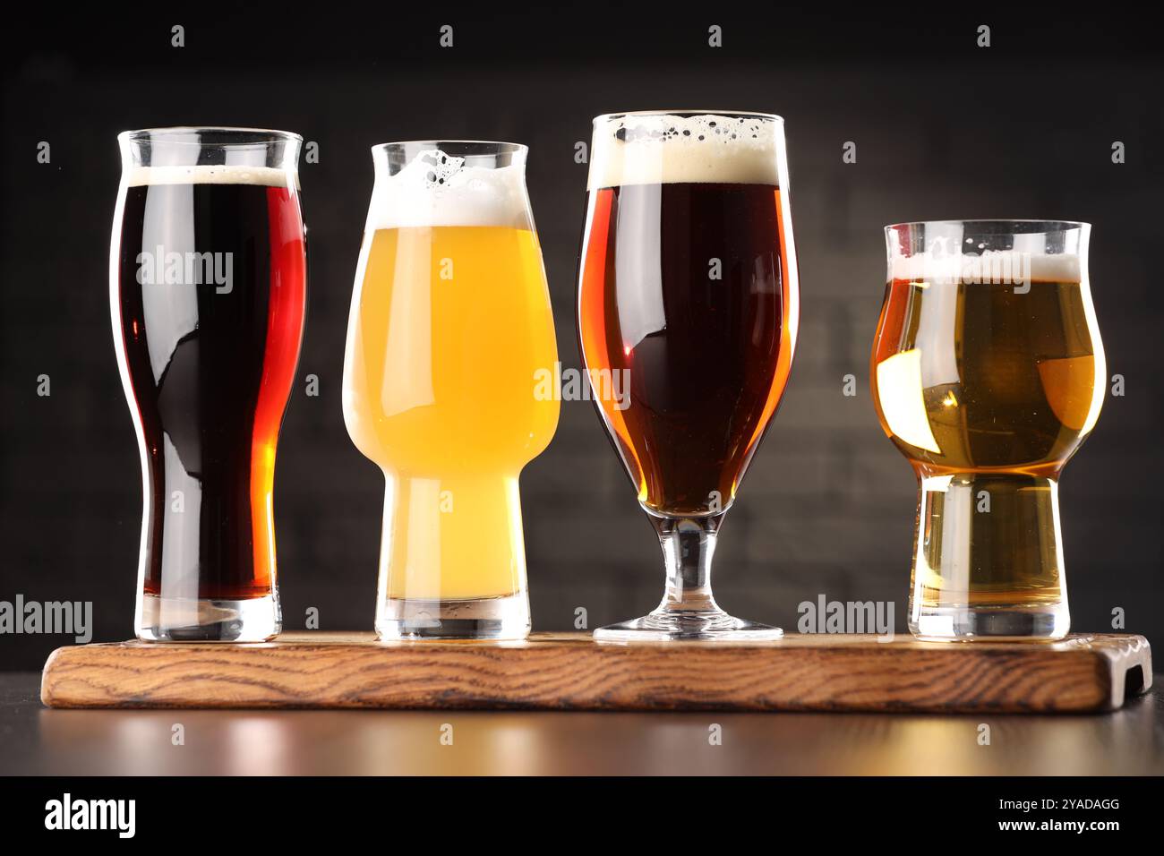 Beer in different glasses hi-res stock photography and images - Alamy