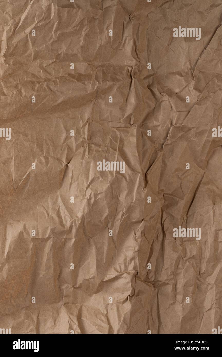 Torn paper background with many crease lines close up view Stock Photo ...