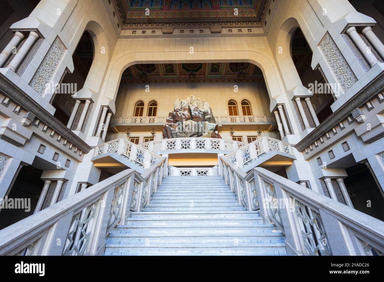 Dushanbe, Tajikistan - October 21, 2022: Kokhi Navruz Palace interior ...