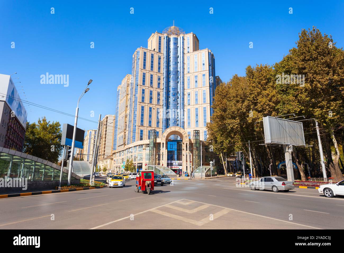 Dushanbe, Tajikistan - October 22, 2022: Vatan Shopping Mall building ...
