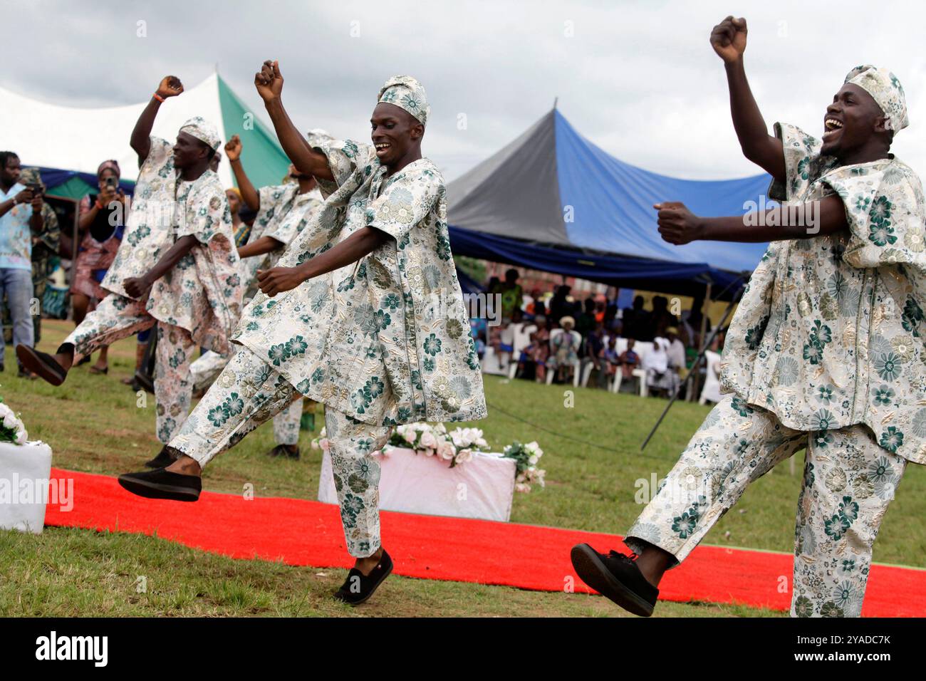 The Oyo State Cultural Troupe performs during the 2024 edition of the ...