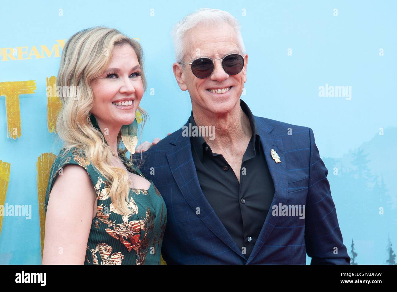 London, UK. 13 Oct, 2024. Pictured: (L-R) - President of Dreamworks ...