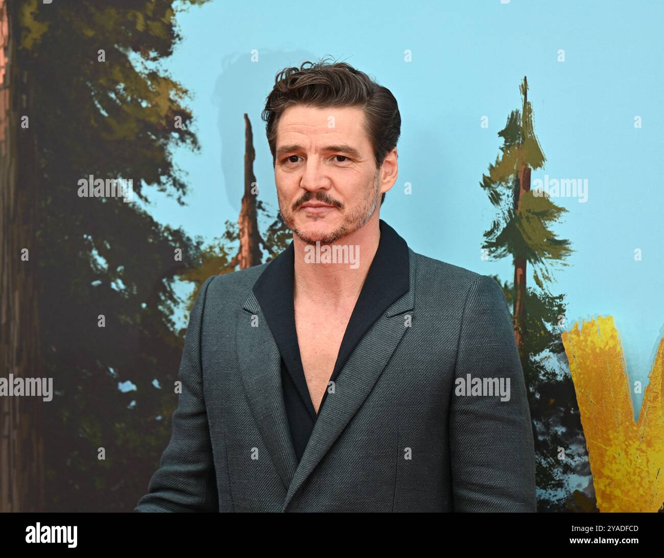 LONDON, UK. 13th Oct, 2024. Pedro Pascal attends "The Wild Robot ...