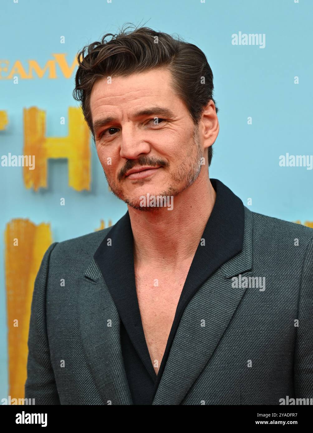 LONDON, UK. 13th Oct, 2024. Pedro Pascal attends "The Wild Robot ...