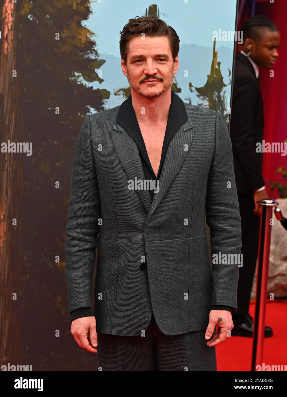 LONDON, UK. 13th Oct, 2024. Pedro Pascal attends "The Wild Robot ...