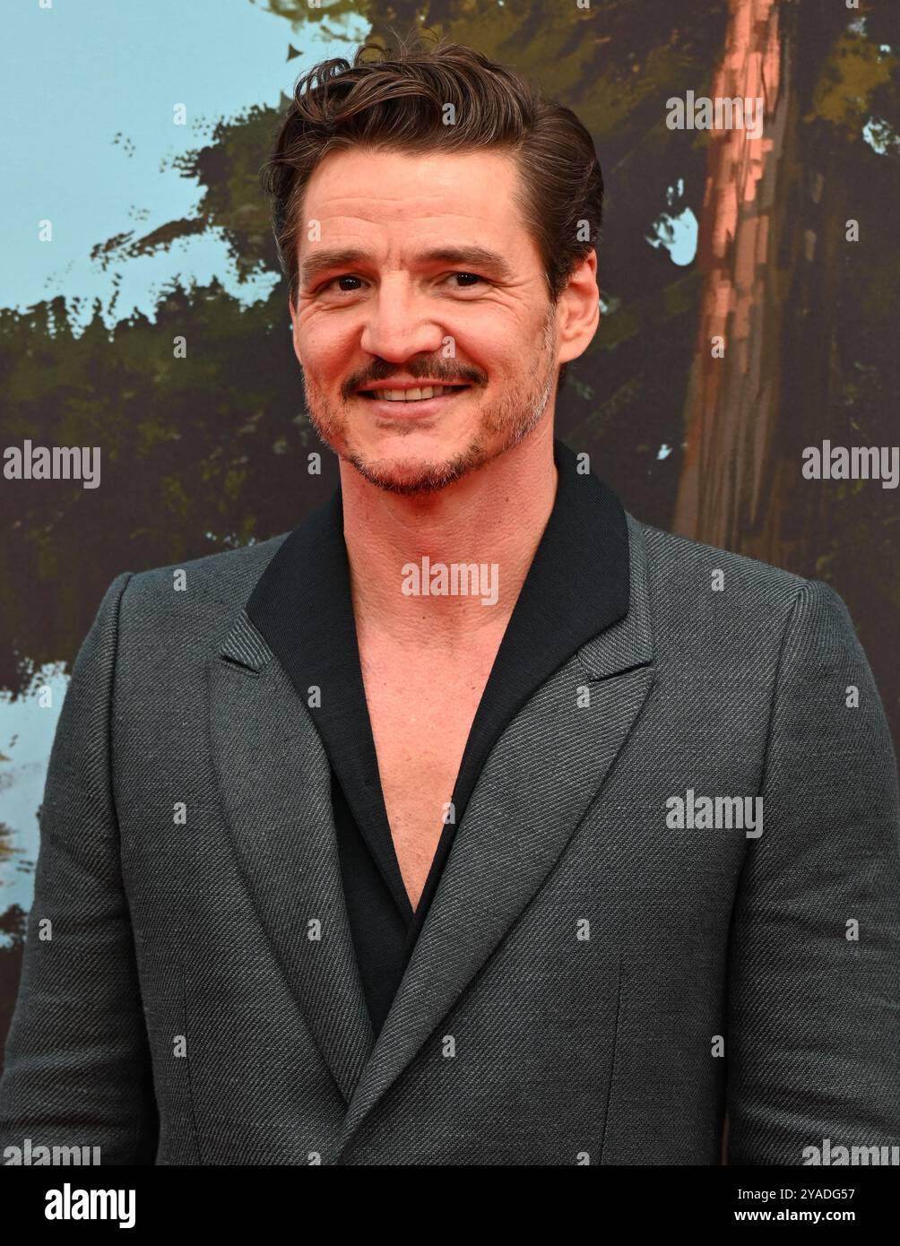 LONDON, UK. 13th Oct, 2024. Pedro Pascal attends "The Wild Robot ...