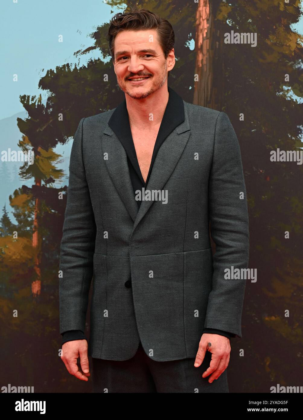 LONDON, UK. 13th Oct, 2024. Pedro Pascal attends "The Wild Robot ...