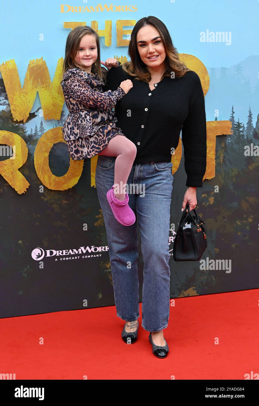 London, UK. October 13th, 2024. Tamara Ecclestone and daughter arriving ...
