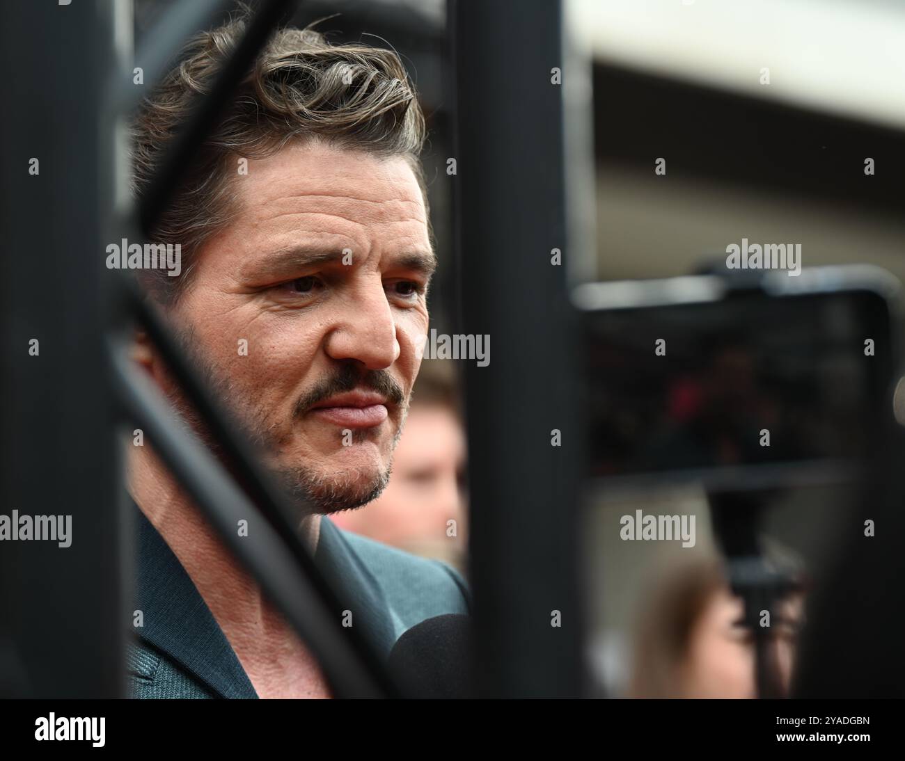 LONDON, UK. 13th Oct, 2024. Pedro Pascal attends "The Wild Robot ...