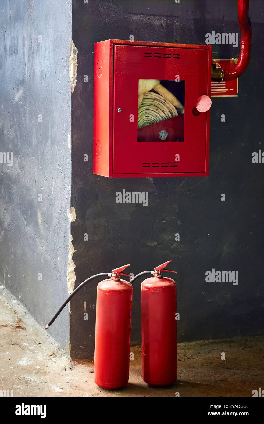 Co2 extinguishing system hi-res stock photography and images - Alamy