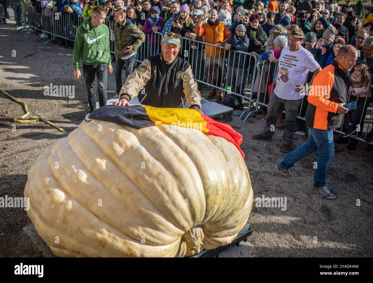 13 October 2024, Baden-Württemberg, Ludwigsburg: Belgian Mario van Geel ...