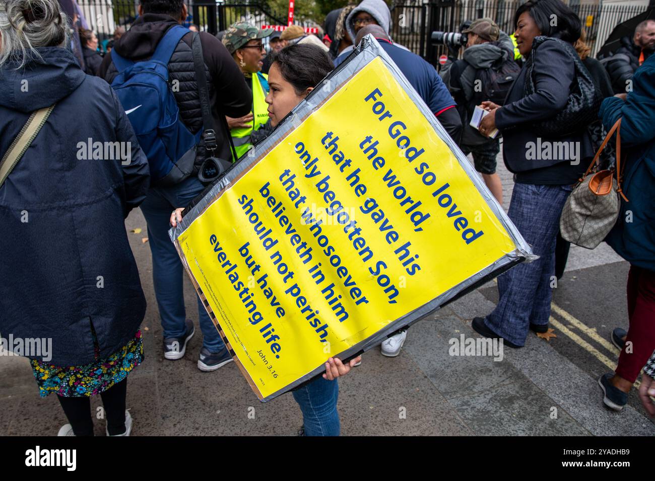 Jesus placard hi-res stock photography and images - Alamy