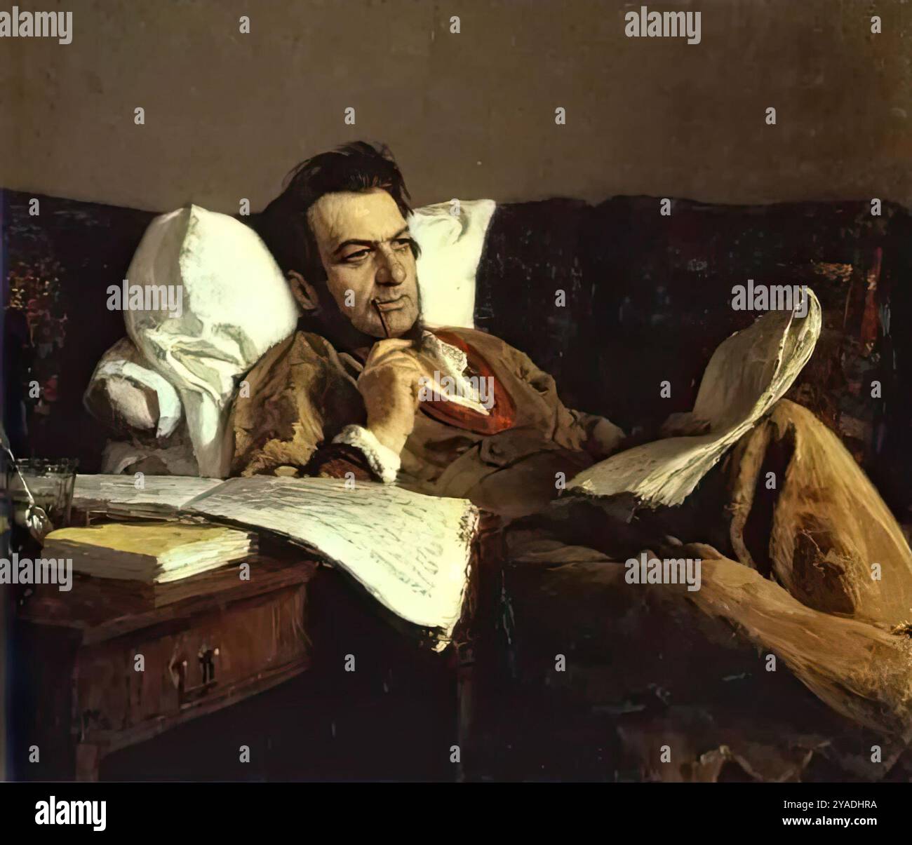 Repin, Iliya Efimovich painting - 1844 - 1930 - Portrait of the ...