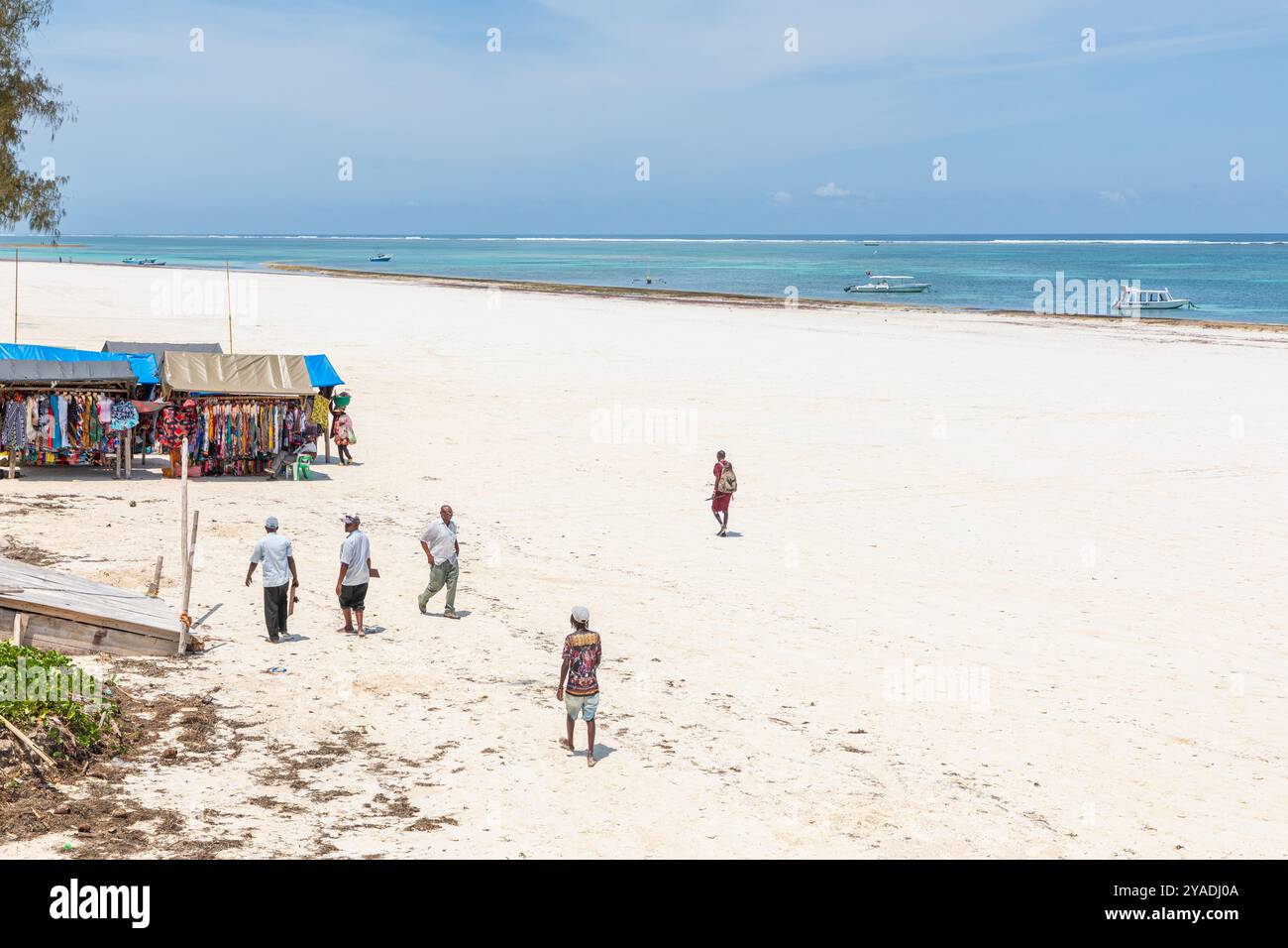 Diani Beach, Indian Ocean, Galu District, (known as Digo by the ...