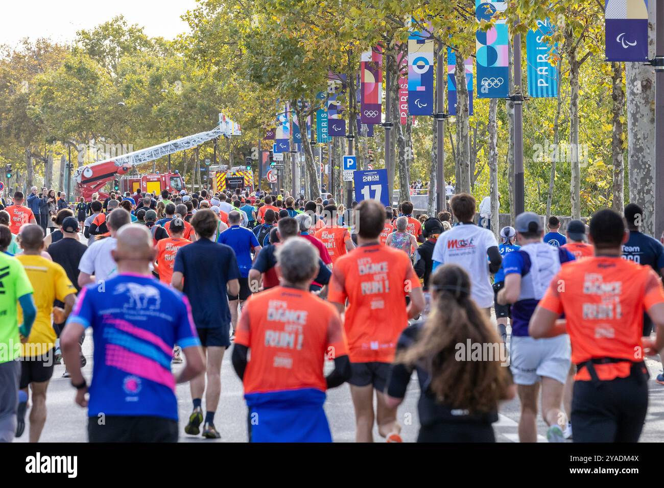 (C) Denis TRASFI / MAXPPP - à Paris le 13-10-2024 VREDESTEIN les 20km ...