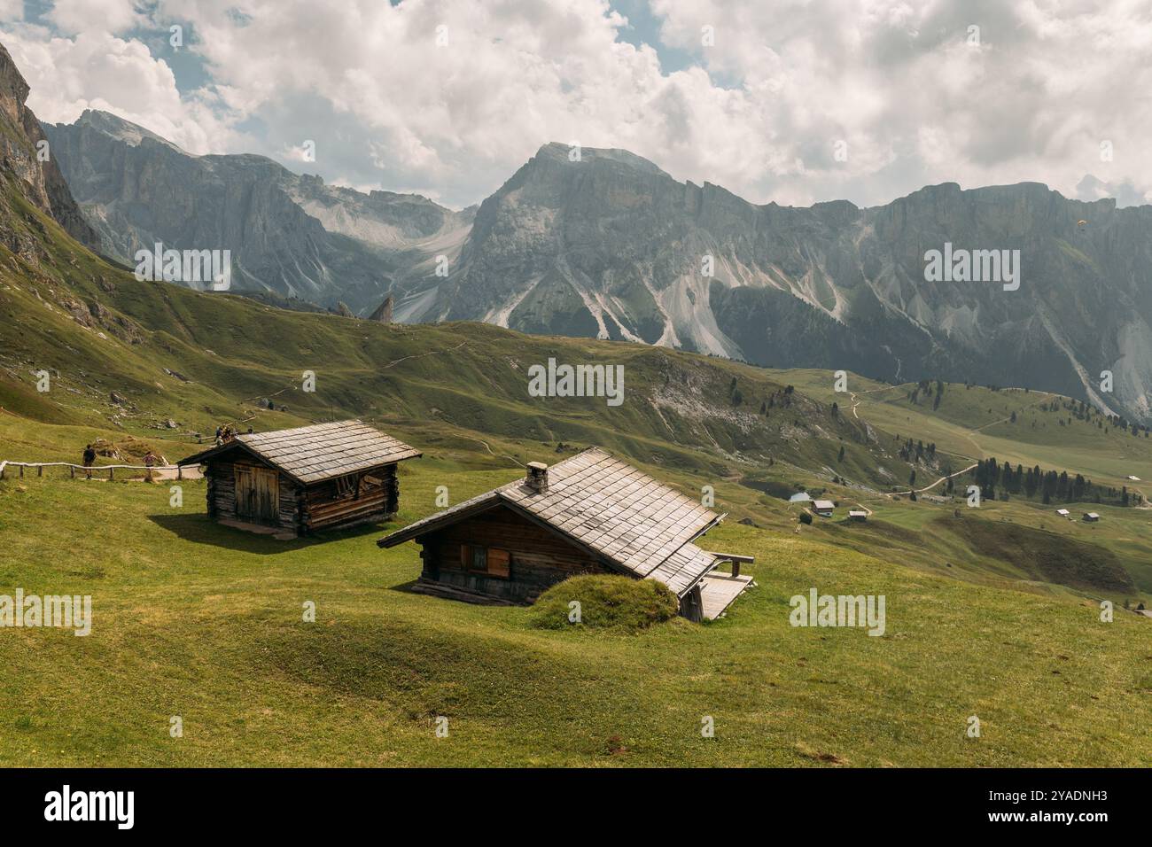 A Serene and Picturesque Alpine Landscape in the Beautiful Dolomites ...