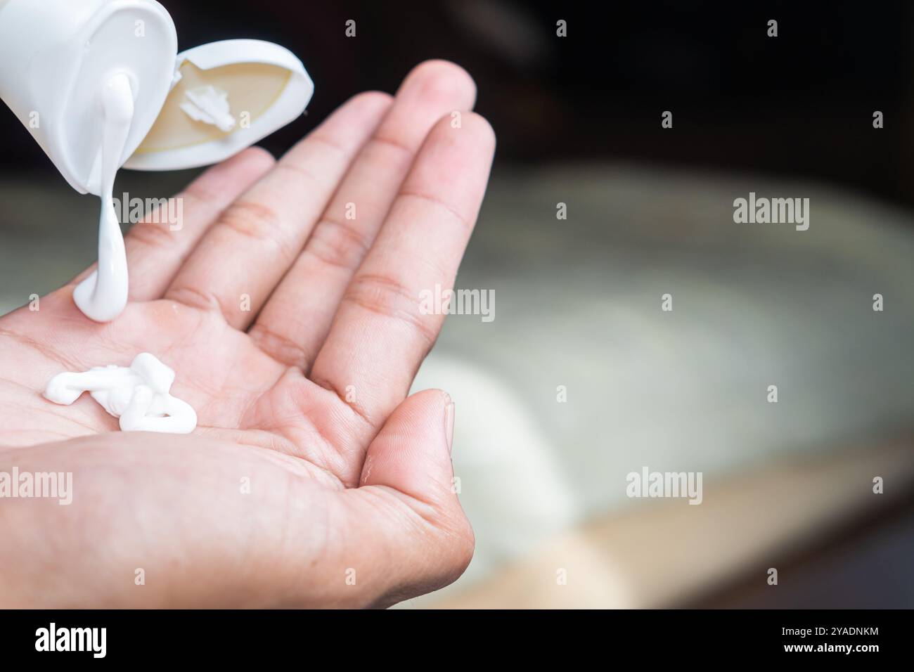 Squeezing milk into hi-res stock photography and images - Alamy