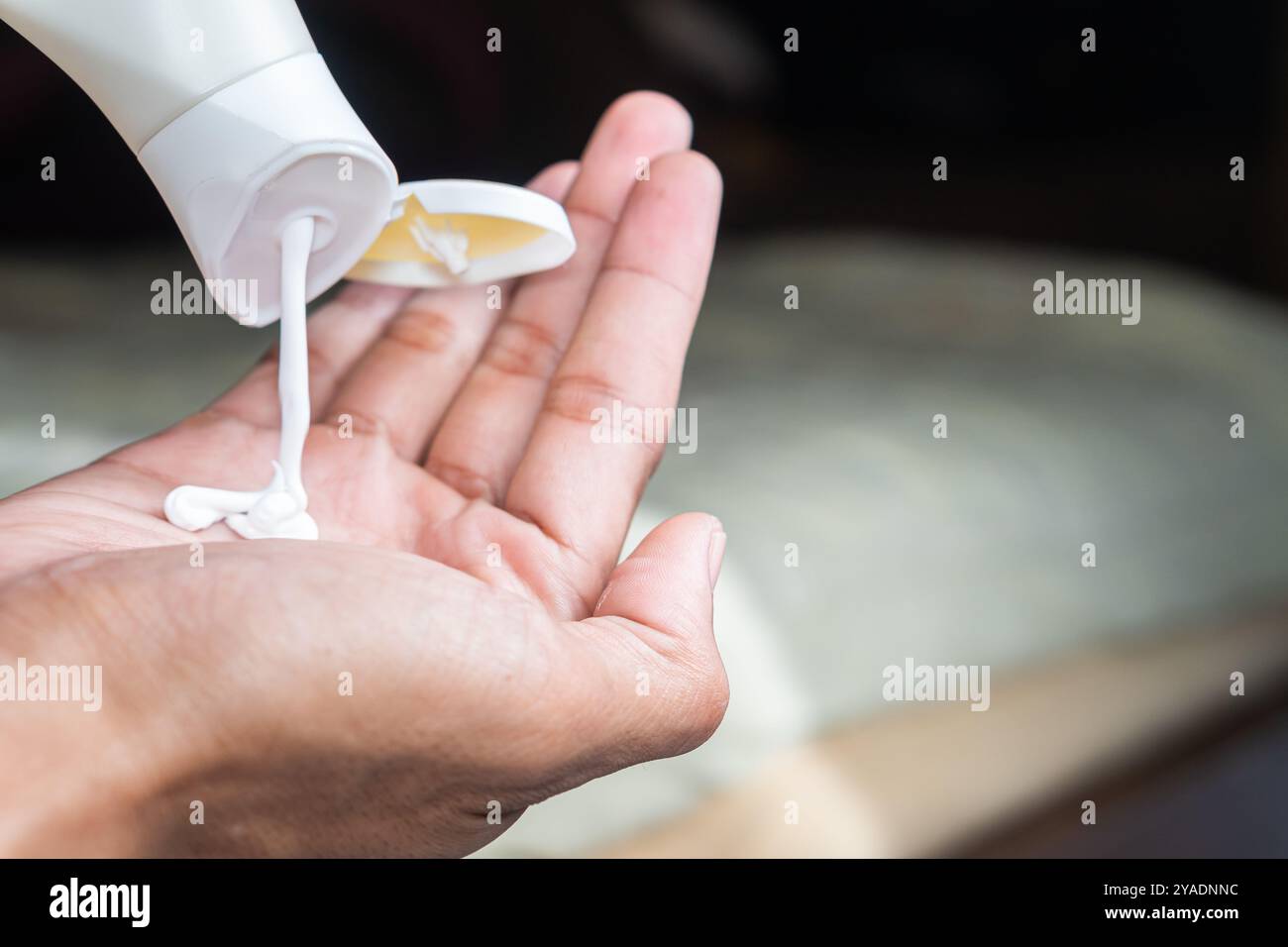 Squeezing milk into hi-res stock photography and images - Alamy