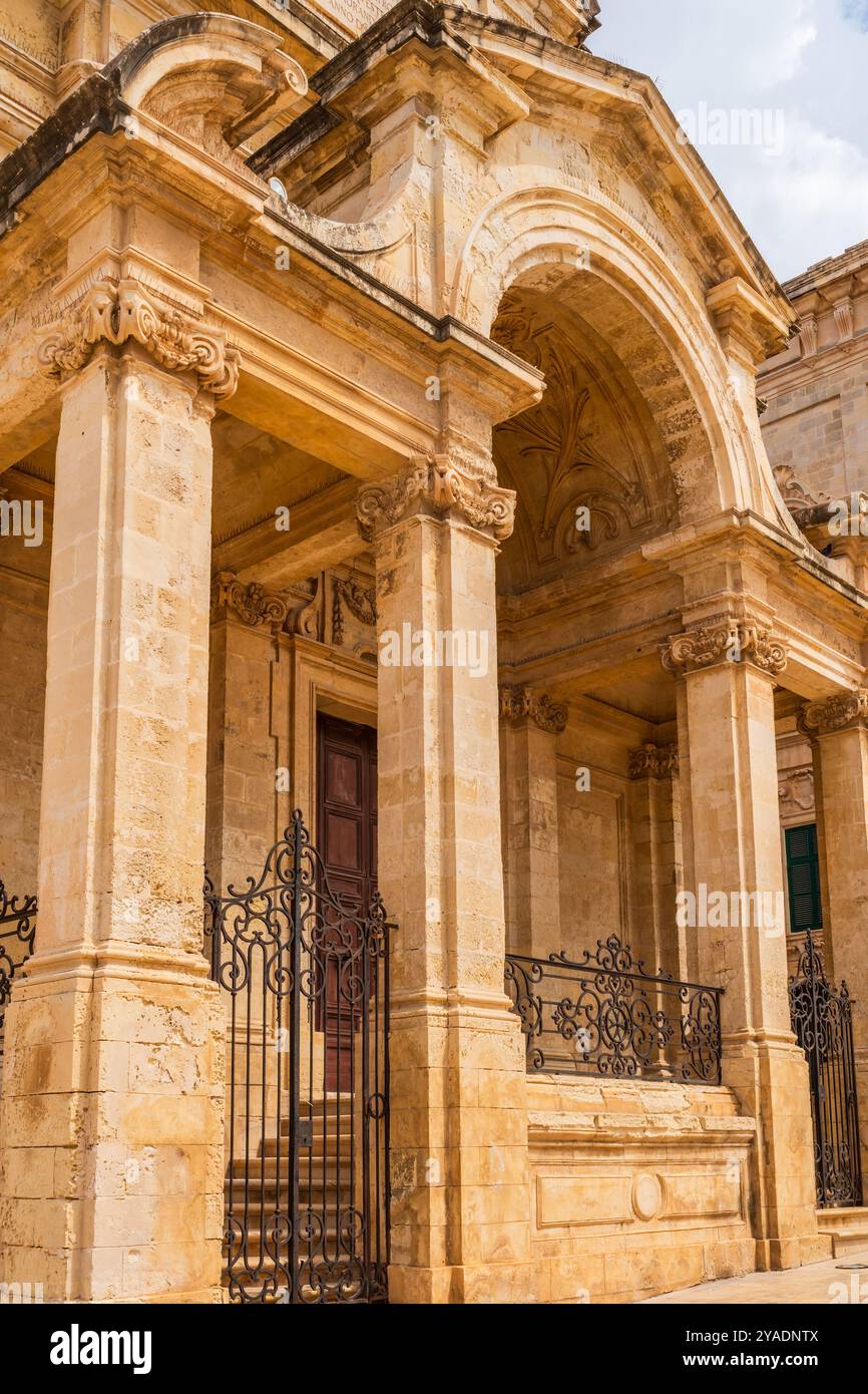hurch of St Catherine of Alexandria in Valletta, Malta Stock Photo - Alamy