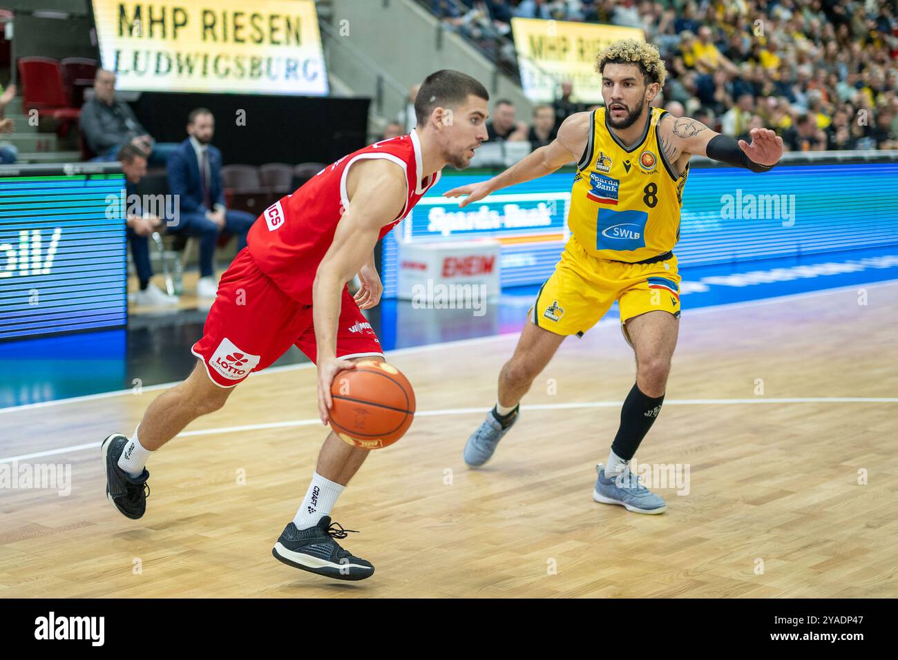 Hunter Maldonado (MHP Riesen Ludwigsburg, #08), GER, MHP Riesen ...