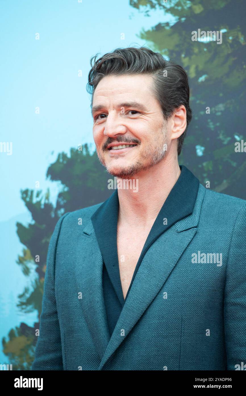London, UK. 13th Oct, 2024. Pedro Pascal attending the The Wild Robot ...