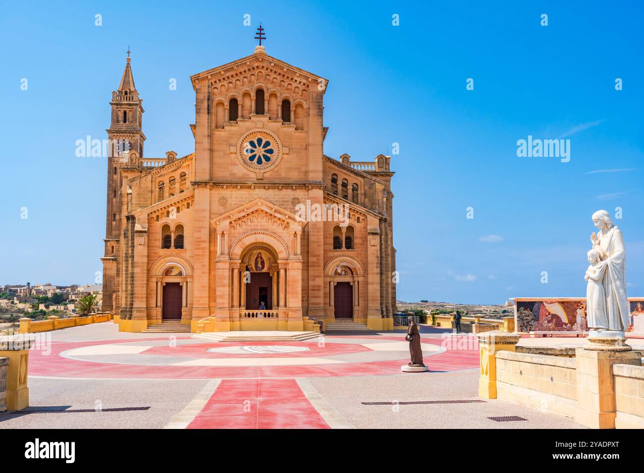 GHARB, GOZO - SEPTEMBER 01, 2024: The Basilica of the National Shrine ...