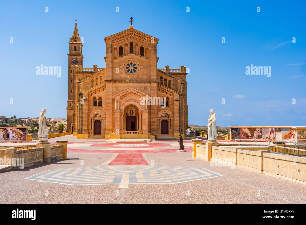 GHARB, GOZO - SEPTEMBER 01, 2024: The Basilica of the National Shrine ...