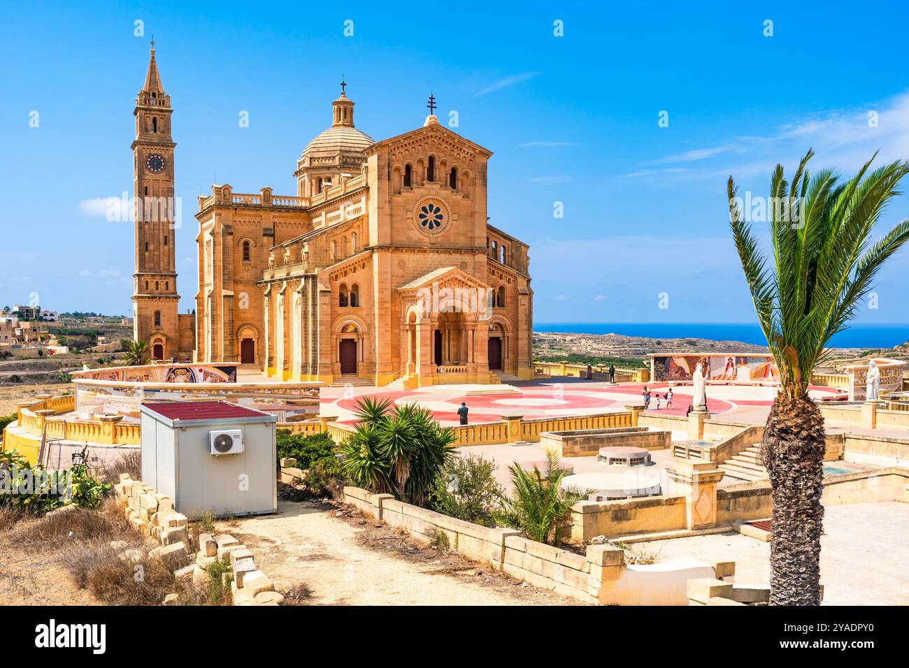 GHARB, GOZO - SEPTEMBER 01, 2024: The Basilica of the National Shrine ...