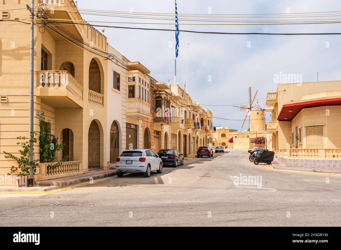 XAGHRA, GOZO, MALTA - SEPTEMBER 01, 2024: Situated to the North-East of ...