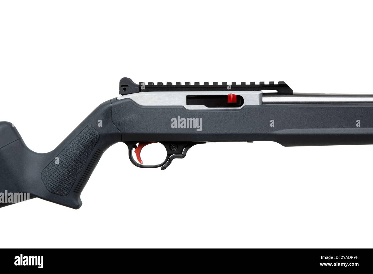 Modern semi-automatic small-caliber .22lr rifle. Sports carabiner .22lr ...