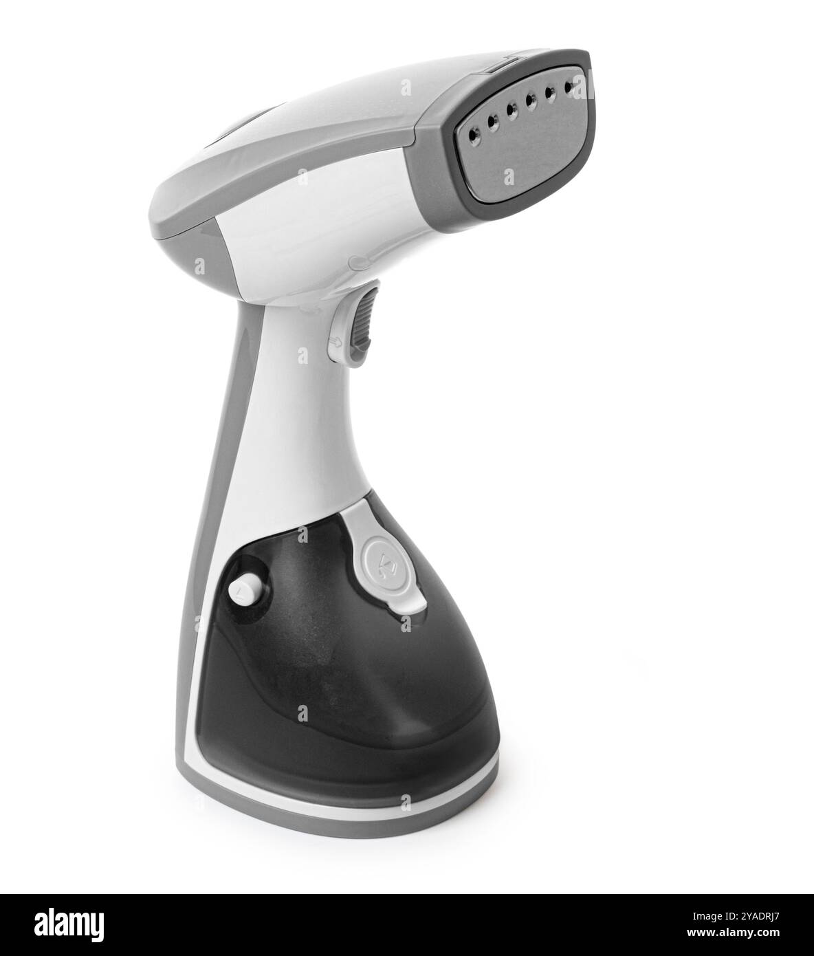 Garment steamer. Housework concept. Isolated on white background with ...