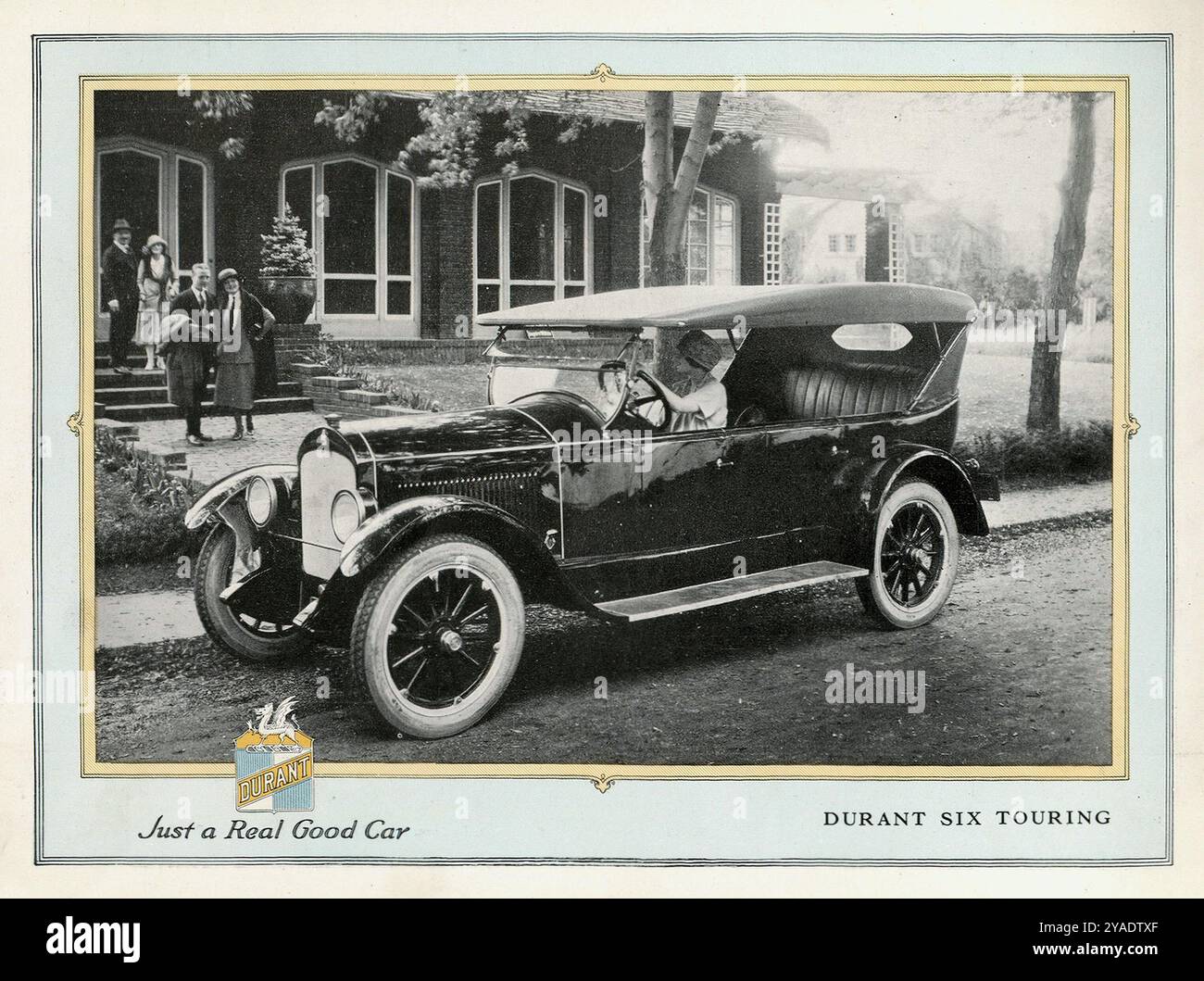 "Durant Six Touring" six cylinder automobile. Durant Motors ...