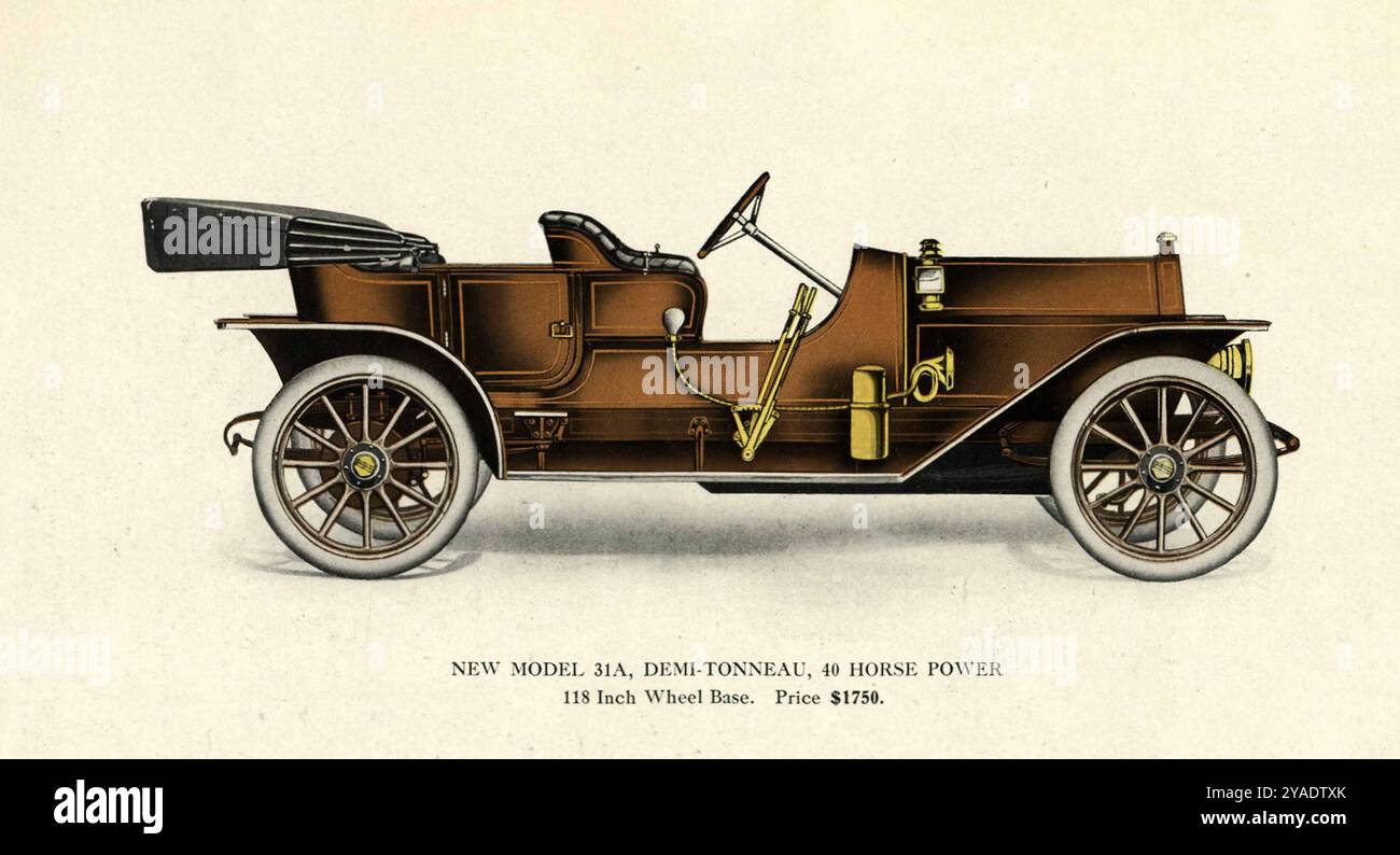 Model 31A Demi-Tonneau,, 1911. From trade catalog from the Inter-State ...