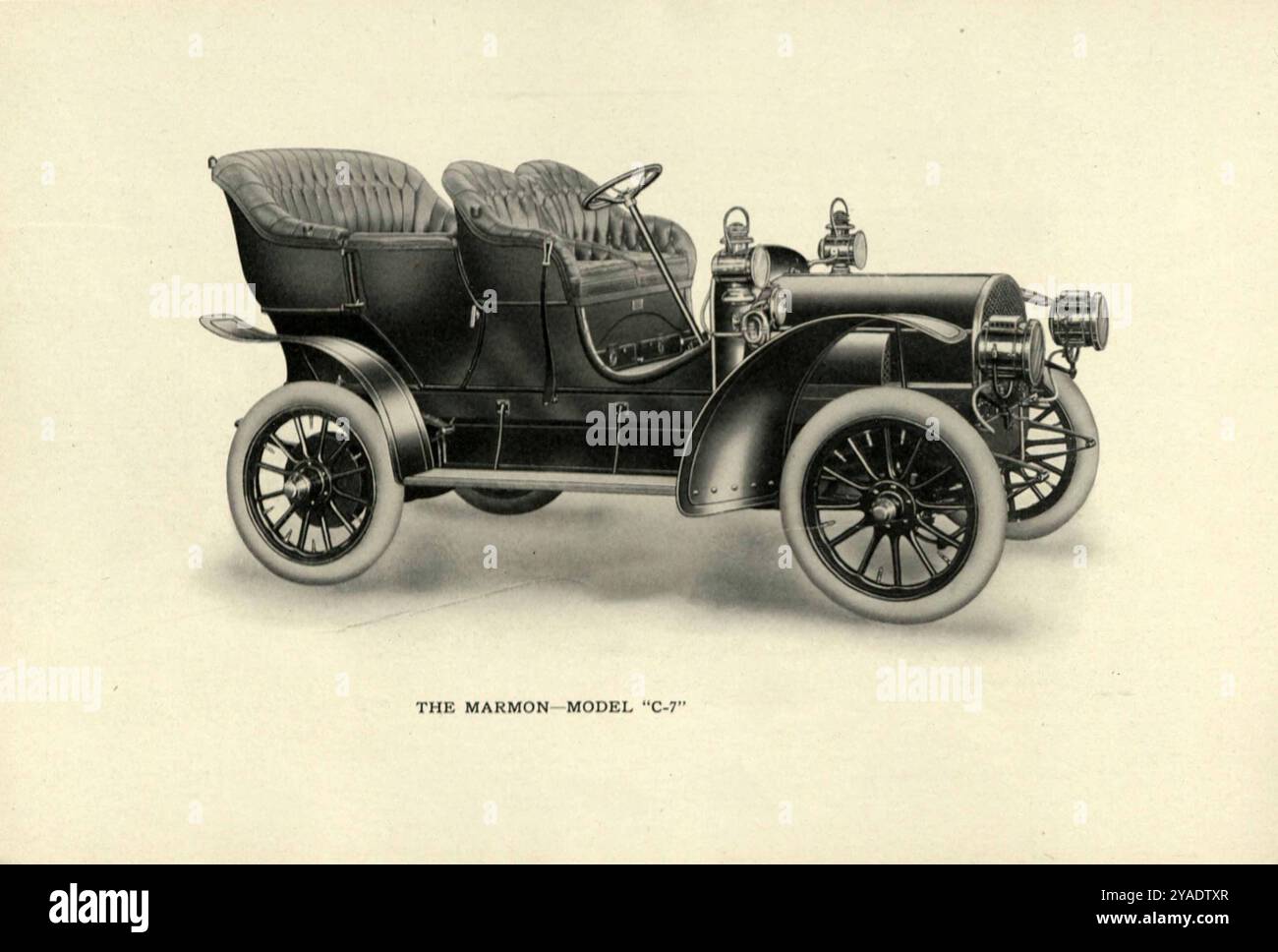 The Marmon - Model "C-7". From trade catalog from the Nordyke & Marmon ...