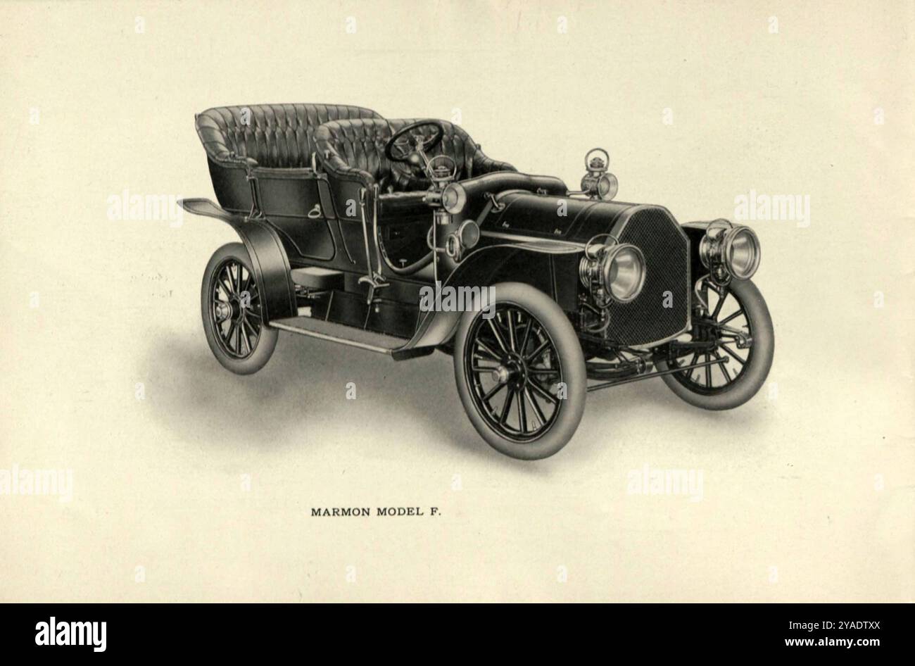 Marmon Model F. From trade catalog from the Nordyke & Marmon company of ...