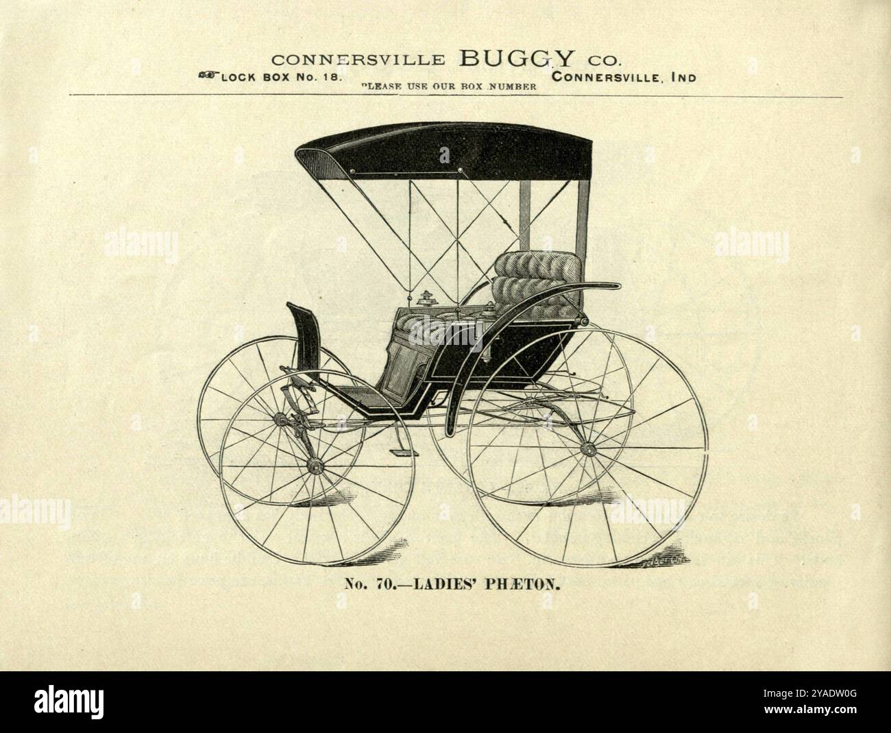 Connersville buggy company hi-res stock photography and images - Alamy